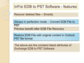 EDB to PST | PPT