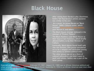 Ed Bullins GOIN’A BUFFALO | PPTX