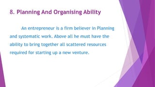 CHARACTERISTICS OF AN ENTREPRENEUR | PPTX