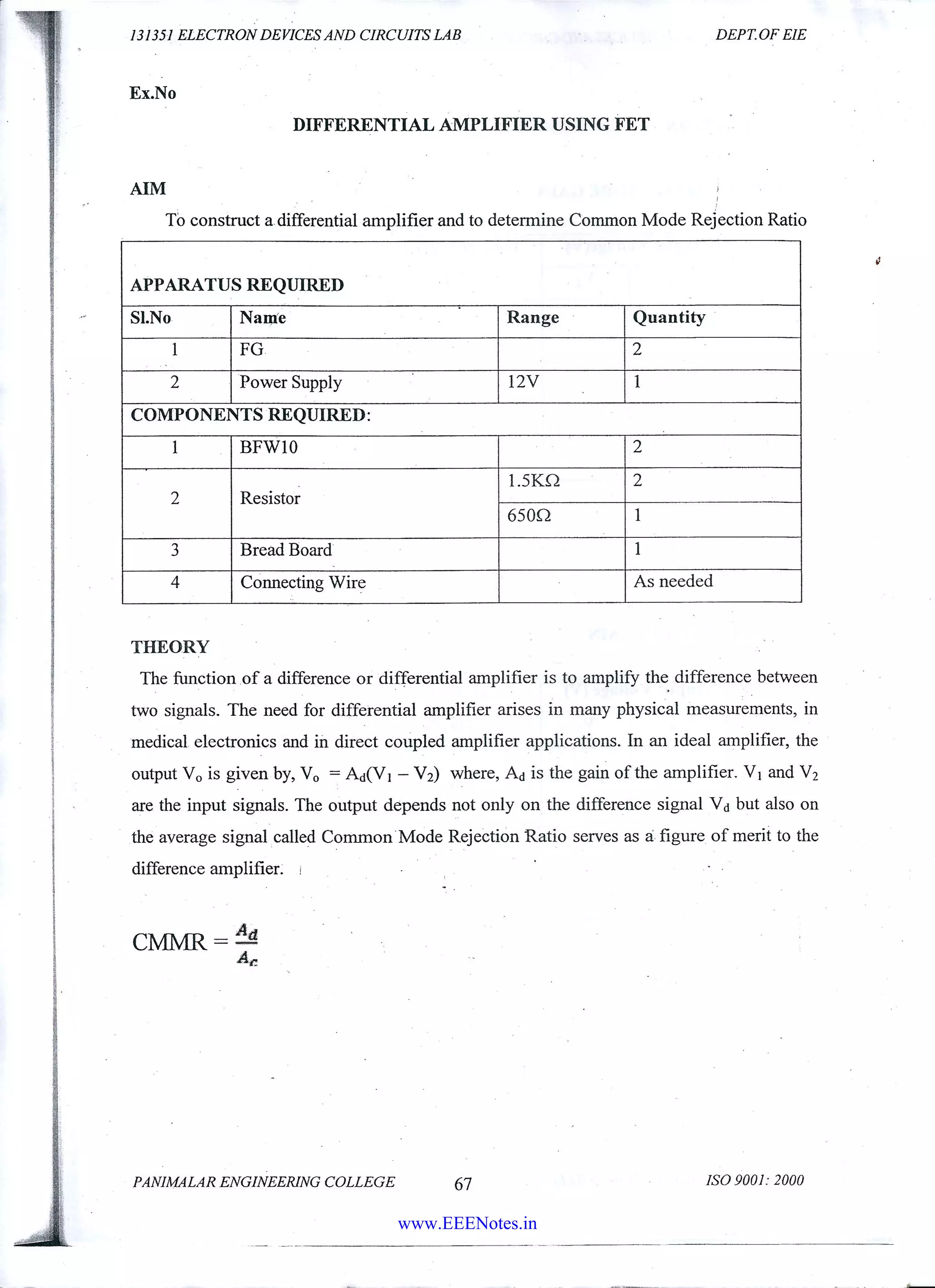 Edc lab-exprements | PDF