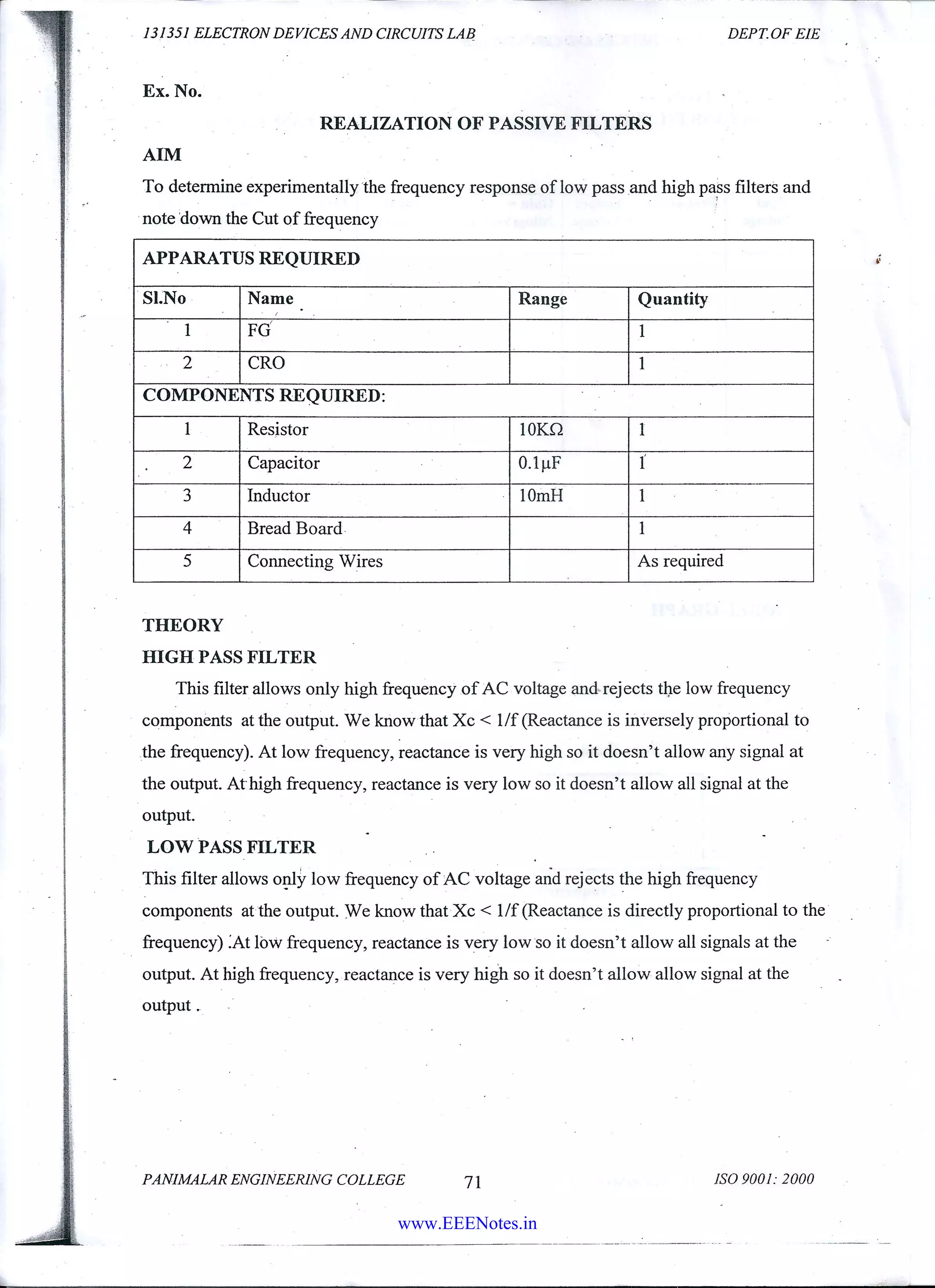 Edc lab-exprements | PDF