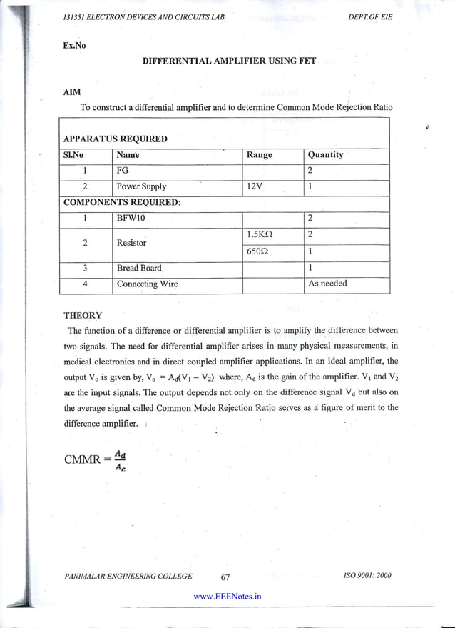 Edc lab-exprements | PDF