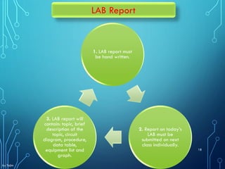 Edc lab 1 - i-v characteristic of junction diode | PDF