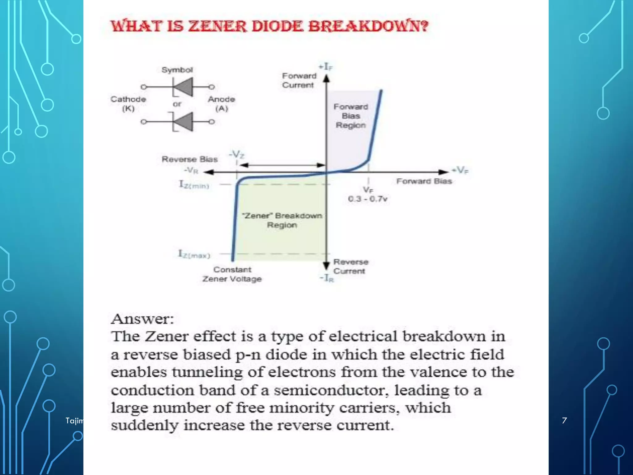 Edc lab 2 - i-v characteristic of zener diode | PDF | Technology ...