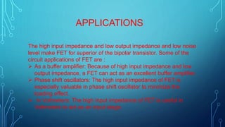 JFET and Design CS | PPTX