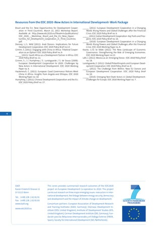 New Actors and Global Development Cooperation | PDF | Non-Profit ...