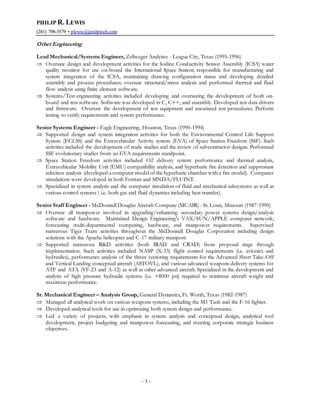 Lewis Phil - Resume 11-2015 | PDF