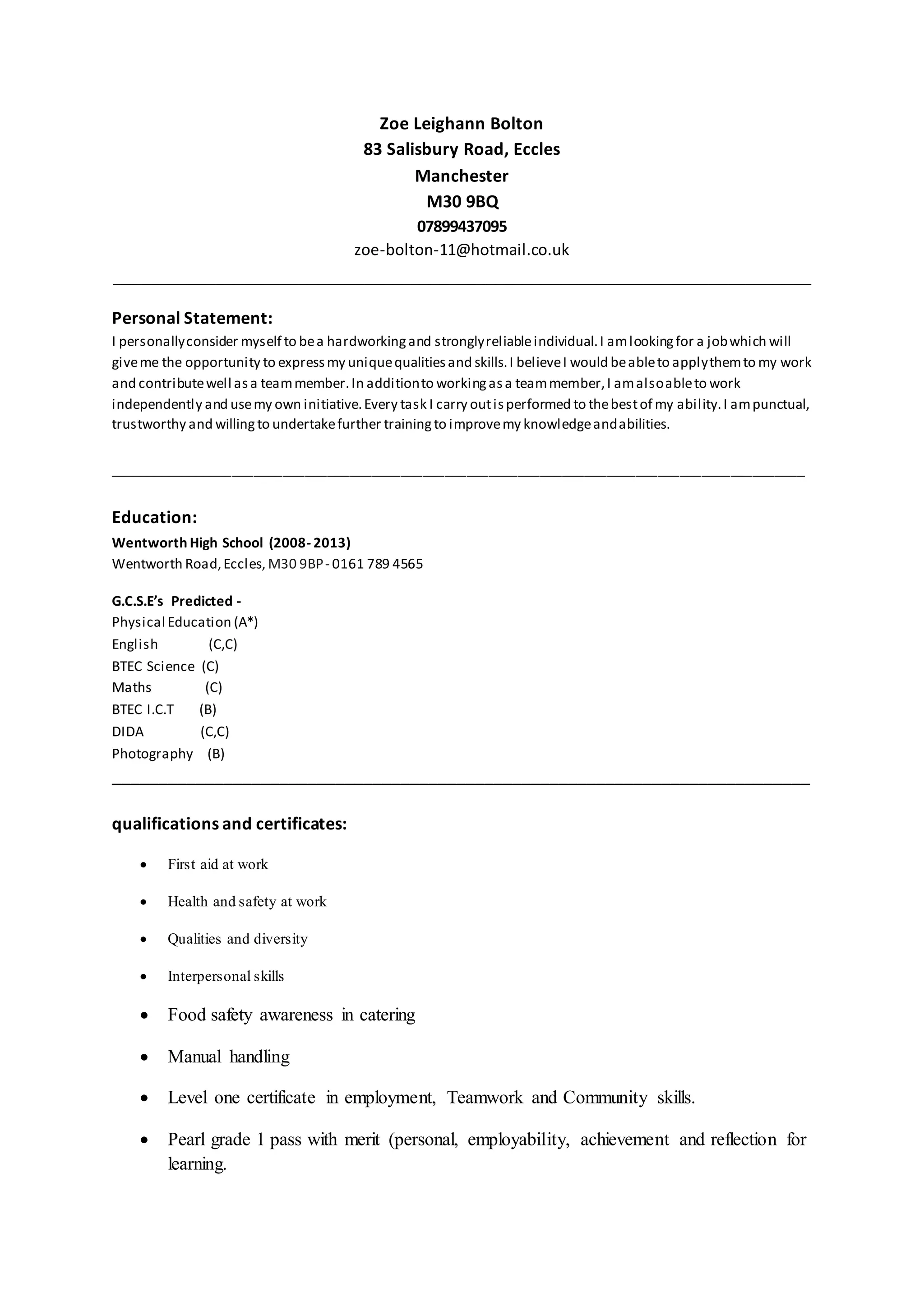 Zoe Leighann Bolton | DOCX