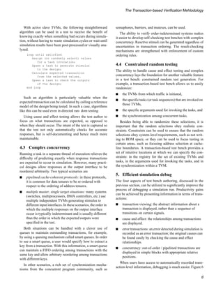 Transaction Based Verification Methodology - 2000 | PDF