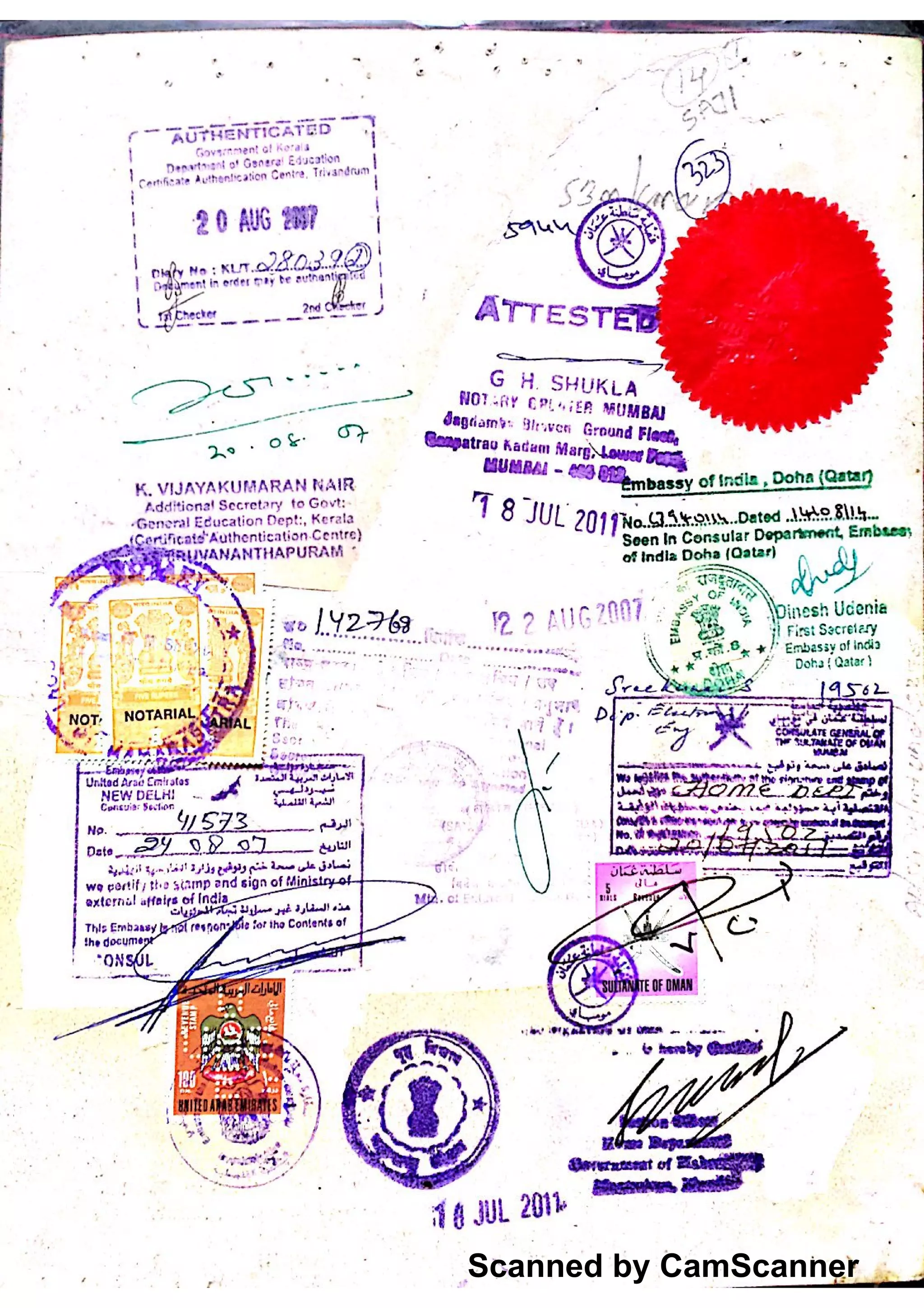 diploma attested | PDF