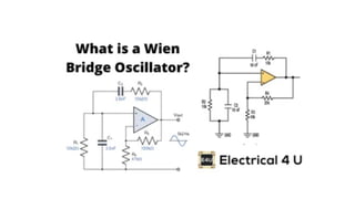 Wien bridge oscillator is an audio frequency sine wave oscillator of ...
