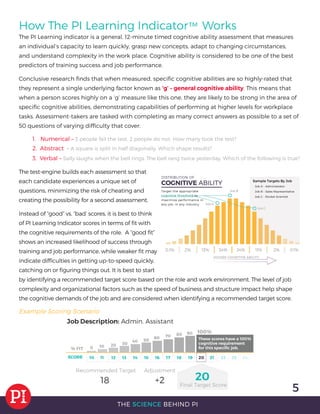 The Science Behind PI-1 | PDF | Resume Writing and Advice | Job Search