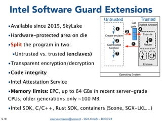 Combining Asynchronous Task Parallelism and Intel SGX for Secure Deep Learning | PPT