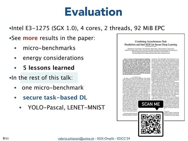 Combining Asynchronous Task Parallelism And Intel Sgx For Secure Deep Learning Ppt