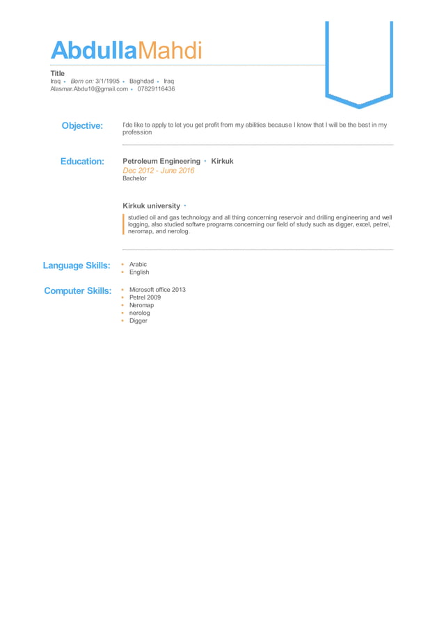 CurriculumVitae | PDF