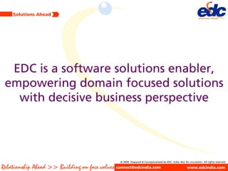 Edc Engineering Solutions Profile | PDF