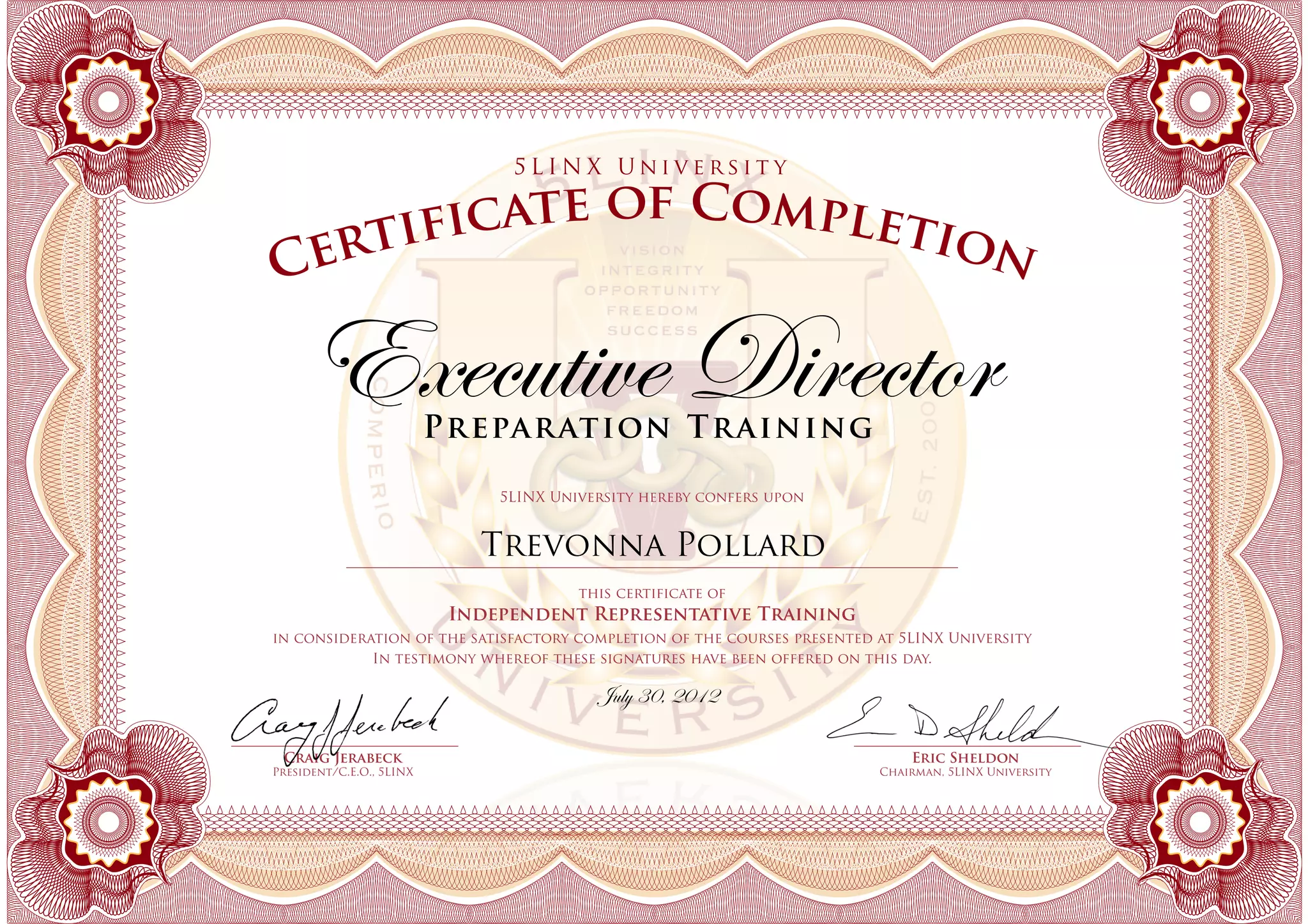 Ed certificate | PDF