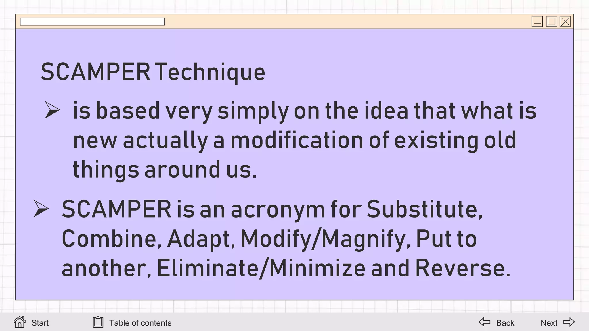 EDCK 6- SCAMPER strategies (Michelle M. ).pptx