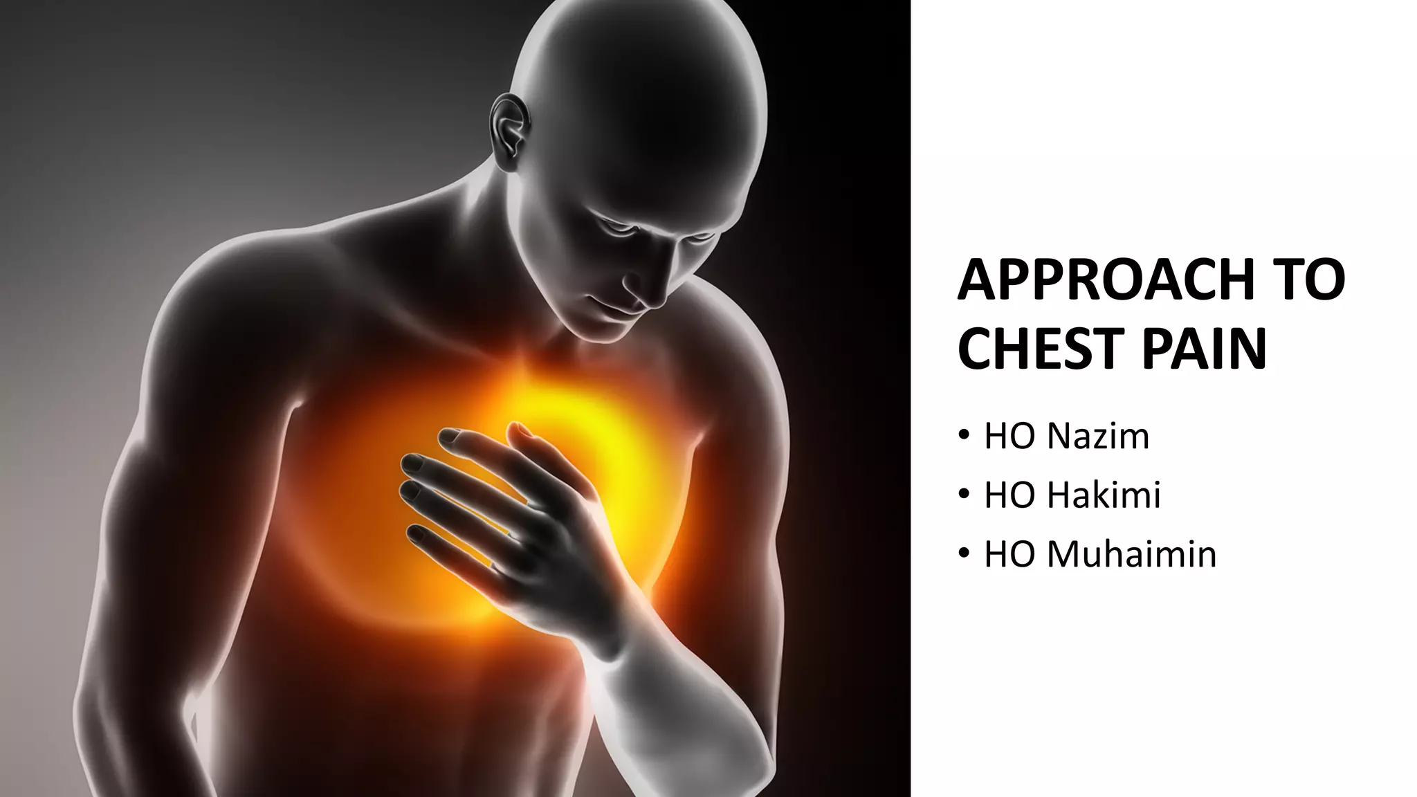 Approach to chest pain | PDF