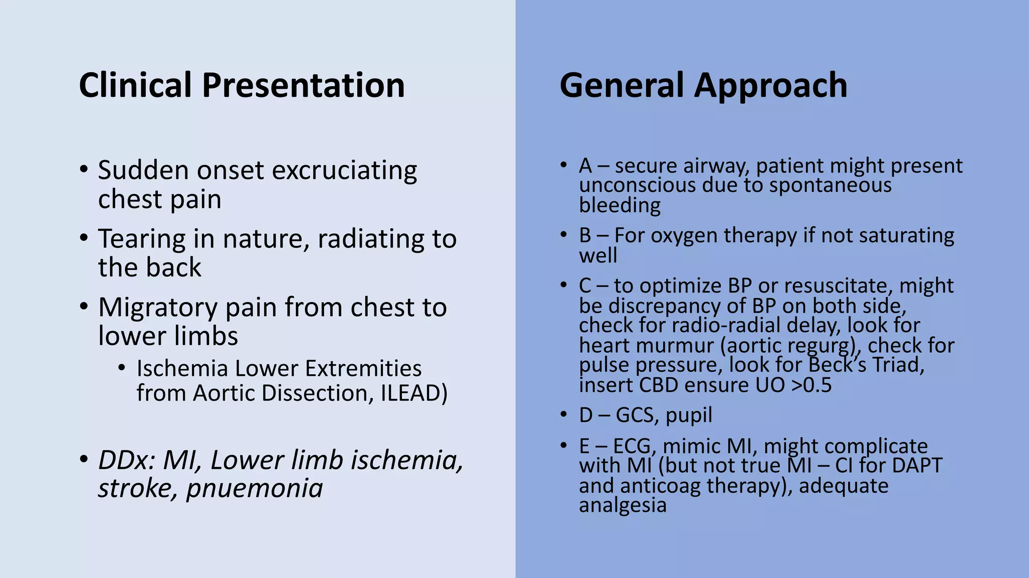 Approach to chest pain | PDF