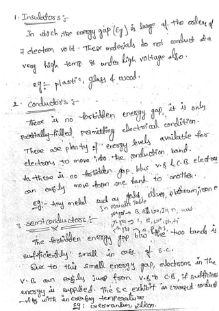 Electronic and device circuits class notes | PDF