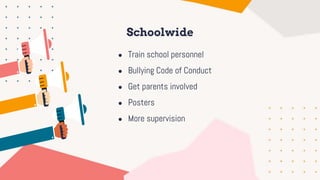 EDCO725 - Bullying Prevention Presentation.pptx | Free Download