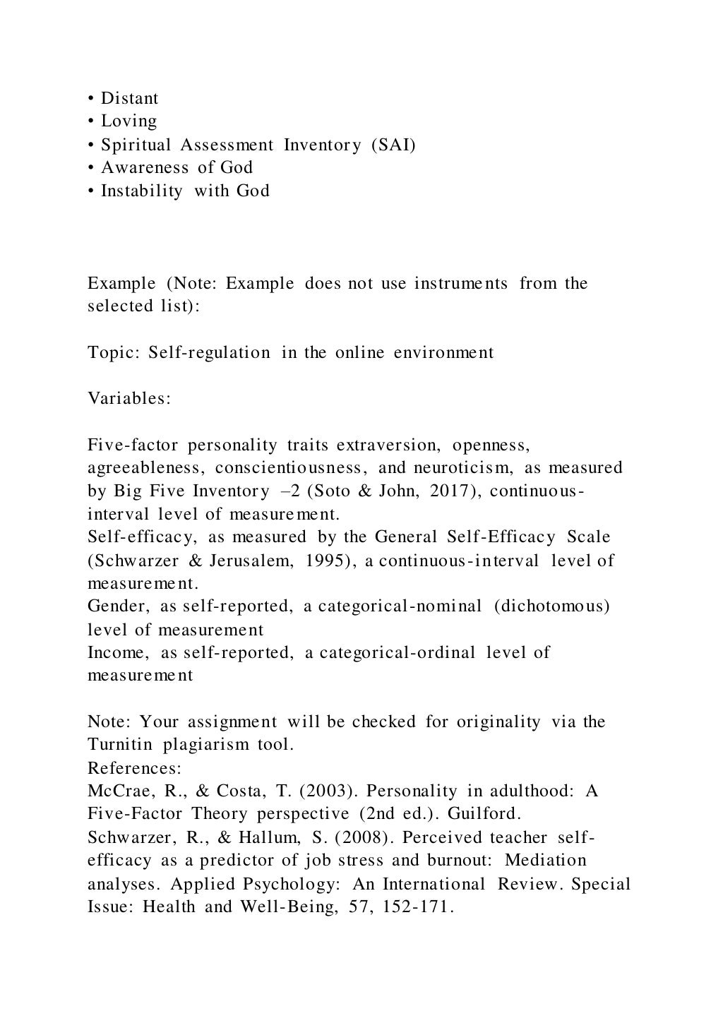 EDCO 745Pick Topic Assignment InstructionsOverviewPicking | DOCX