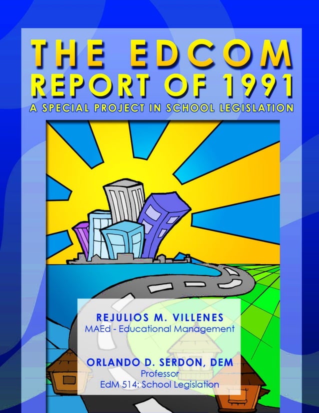 EDCOM Report of 1991 | PDF