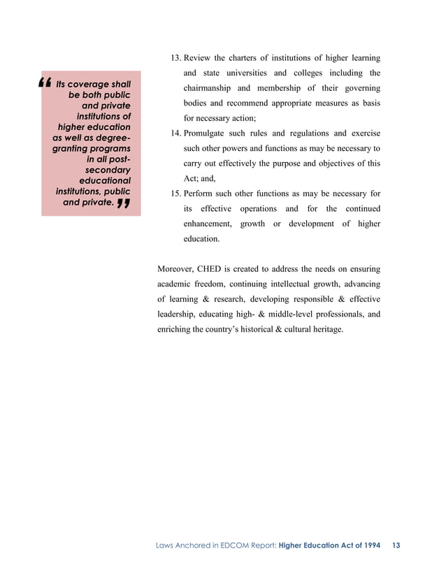 EDCOM Report of 1991 | PDF