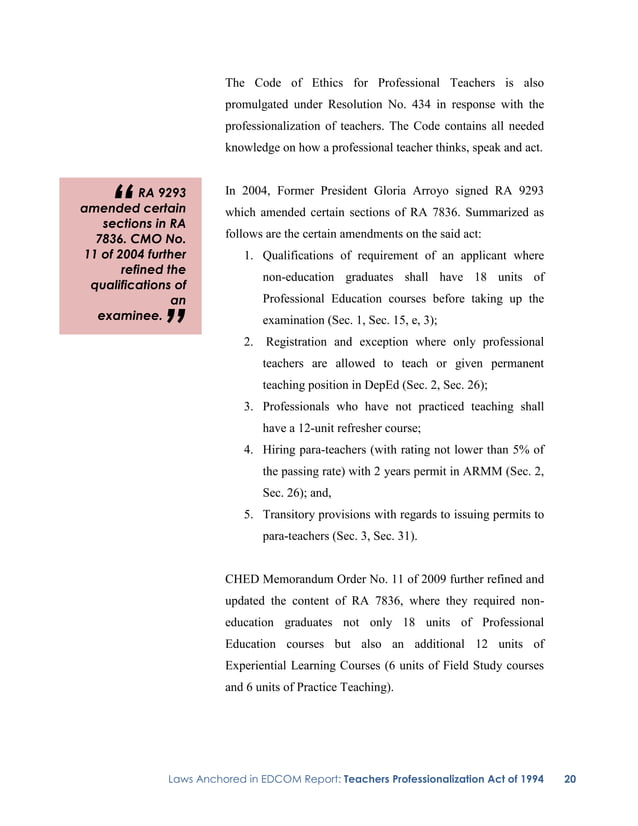 EDCOM Report of 1991 | PDF