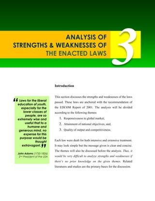 EDCOM Report of 1991 | PDF