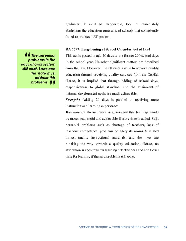 EDCOM Report of 1991 | PDF