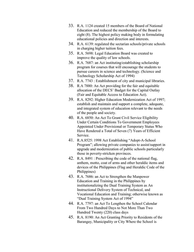 EDCOM Report of 1991 | PDF