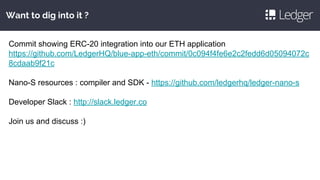 Edcon - Hardware wallets and smart contracts | PDF