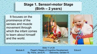 Piaget's Stages of Cognitive Development | PPTX
