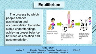 Piaget's Stages of Cognitive Development | PPTX