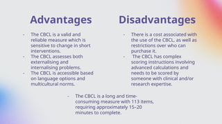Behavior Rating Scale ASEBA Presentation | PPT