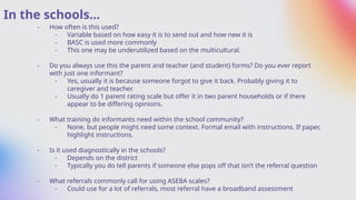 Behavior Rating Scale ASEBA Presentation | PPT