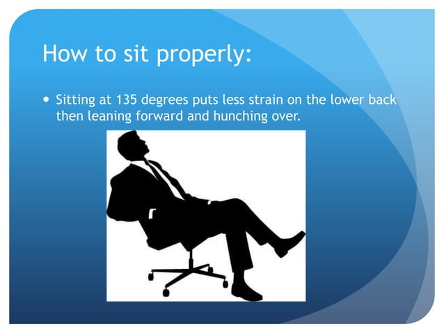 Prolonged Sitting in the Workplace | PPTX