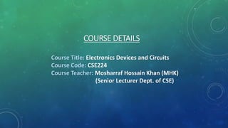 Electrical Device and Circuit | PPT