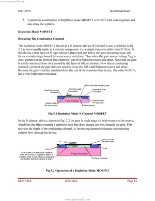 Edc unit 6 | PDF