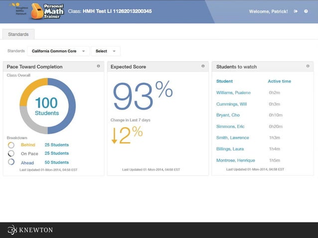 EdСrunch: Charlie Harrington, Knewton | PPT