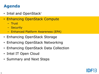 Améliorer OpenStack avec les technologies Intel | PPT