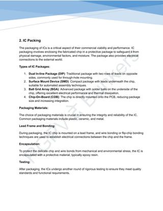 EDC Unit-5 Introduction to Integrated Circuits (ICs) | RGPV De Bunkers ...