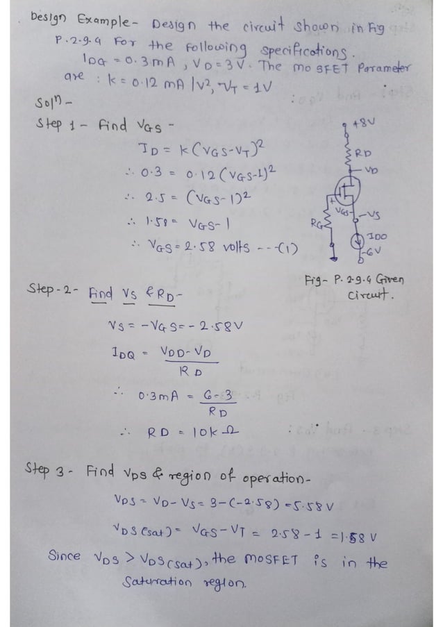 EDC- Chapter no .2 MOSFET DC analysis.pdf