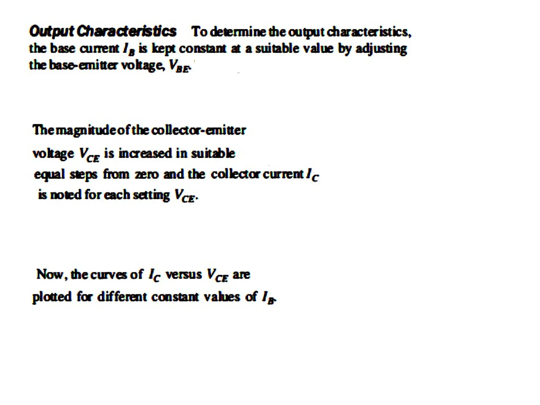 Common Emitter Configuration and its characteristics | PPTX