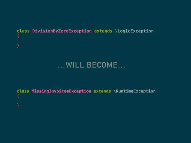 Exception-Driven Development [Lightning talk] | PPT