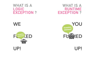 Exception-Driven Development [Lightning talk] | PDF