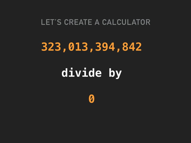 Exception-Driven Development [Lightning talk] | PDF | Programming Languages | Computing