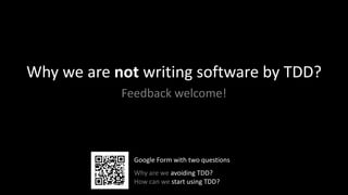 Introducing EDD: Error Driven Development | PPTX